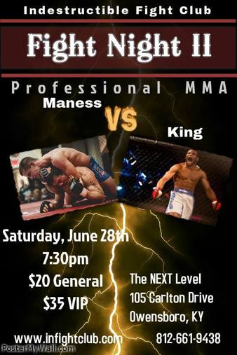 Michael Ricketts vs. Justin Decker, IFC Fight Night 2 | MMA Bout | Tapology