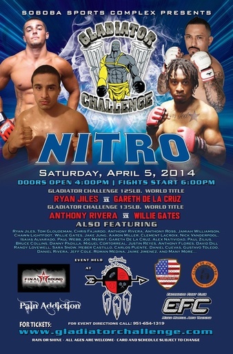 Chris Chavez vs. Jaime Sierra, Gladiator Challenge | MMA Bout | Tapology