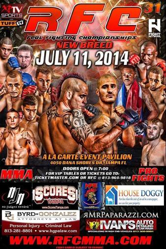 RFC 31: New Breed | MMA Event | Tapology