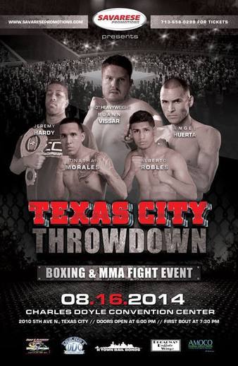 Aaron Reeves vs. Jesse Riley, Texas City Throwdown | MMA Bout | Tapology