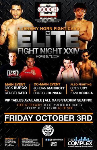 Jeremy Horn's Elite Fight Night 24 | MMA Event | Tapology