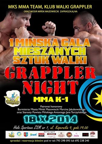 Daniel Chrzanowski vs. Mateusz Zahorski, Grappler Night 1 | MMA Bout ...