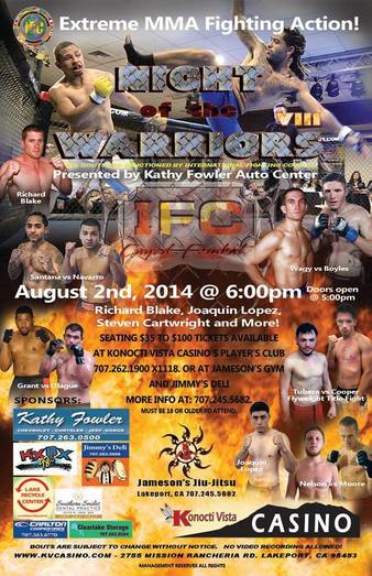 IFC: Night Of The Warriors 8 | MMA Event | Tapology