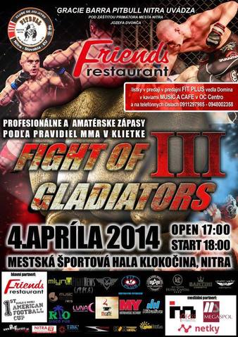 Martin Buday vs. Juraj Struhar, Fight of Gladiators 3 | MMA Bout | Tapology