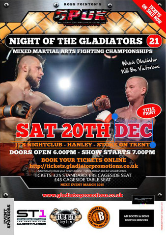 Night of the Gladiators 21 | MMA Event | Tapology