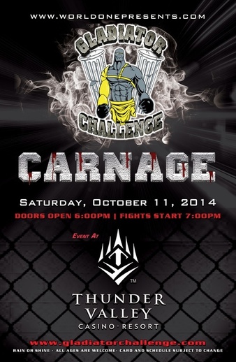 Gladiator Challenge: Carnage | MMA Event | Tapology