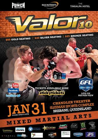 Sam Kitchener vs. Raphael Berthet, Valor Fight 10 | MMA Bout | Tapology