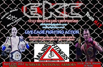 Michael Dombrowski vs. Zach Russell, Elite KF Championship 1 | MMA Bout | Tapology