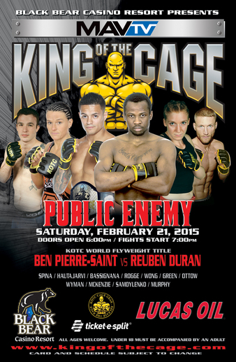 Jeff Hall vs. Brandon Basina, KOTC | MMA Bout | Tapology