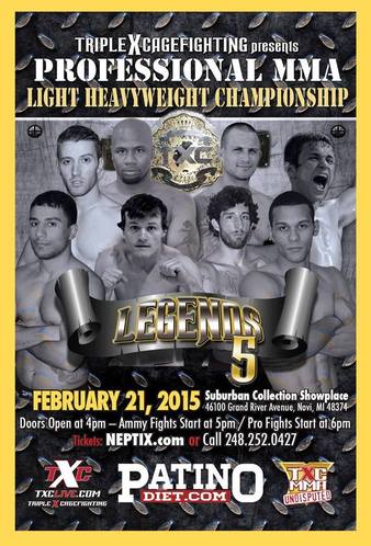 Marco Smallman vs. Chad Rouse, TXC Legends 5 | MMA Bout | Tapology