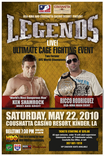 USA MMA 12: Legends | MMA Event | Tapology
