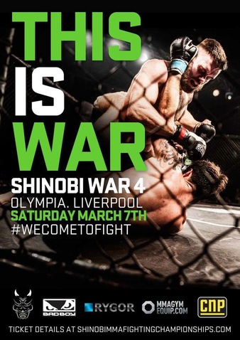 Shinobi War 4: This Is War | MMA Event | Tapology