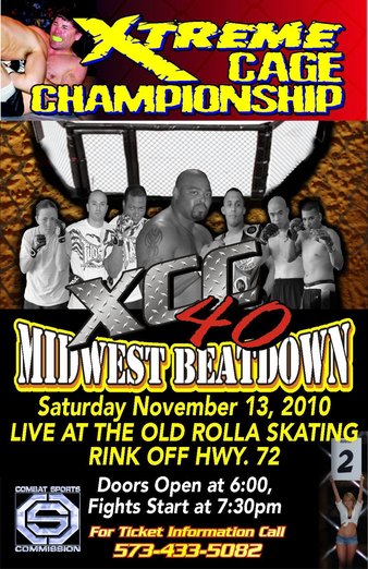 Chaz Rooks vs. Phillip Sharp, XCC 40 | MMA Bout | Tapology