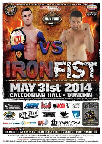 Brogan Anderson vs. Adam Matheson, Hammerhead Fight Night 14 | MMA Bout ...