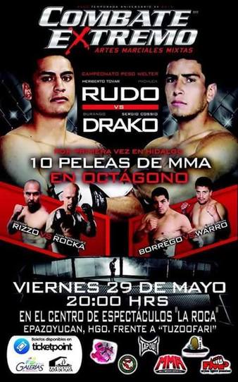 Combate Extremo: Rudo vs. Drako | MMA Event | Tapology