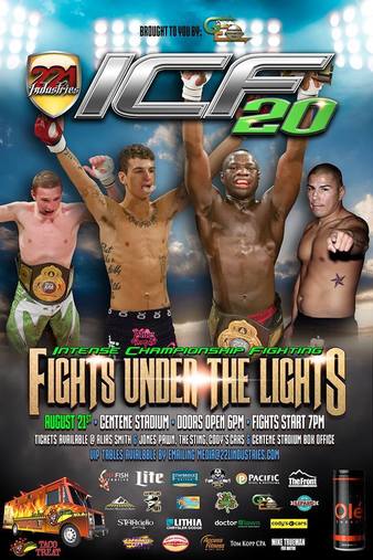 Intense Championship Fighting 20: Fights Under The Lights | MMA Event ...