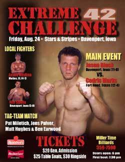 Extreme Challenge 42: Black vs. Marks | MMA Event | Tapology