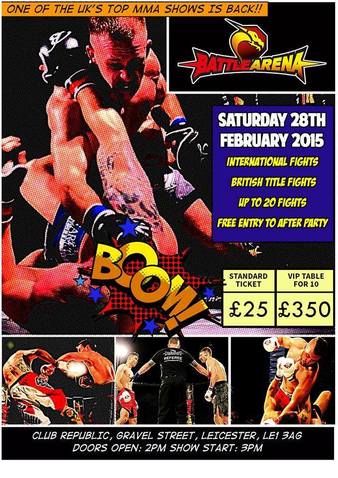 Jonathan Patrick vs. Jamie Roberts, Battle Arena | MMA Bout | Tapology