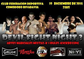 Devil Fight Night 3 | MMA & Kickboxing Event | Tapology