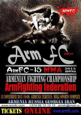 ArmFC 15 | MMA Event | Tapology