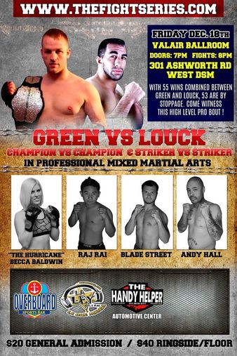 Brian Green vs. Chad Reiner, The Fight Series | MMA Bout | Tapology