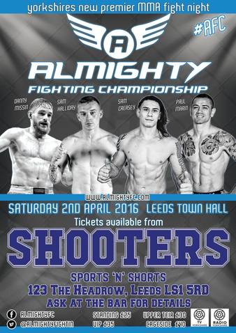 Paul Marin vs. Sam Halliday, Almighty Fighting Championship 1 | MMA ...
