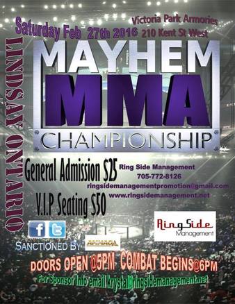 Mayhem MMA 2 | MMA Event | Tapology