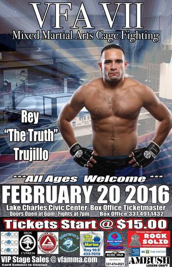 Rey Trujillo vs. JC Pennington, VFA | MMA Bout | Tapology