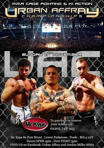 Dominic Clark vs. Shwe Voller, Urban Affray Championships | MMA Bout ...