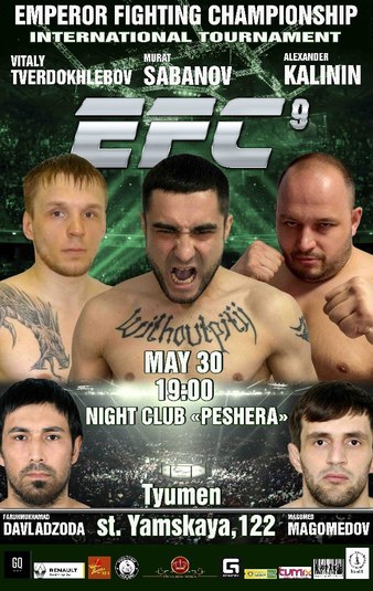 Emperor Fighting Championship 9 | MMA Event | Tapology