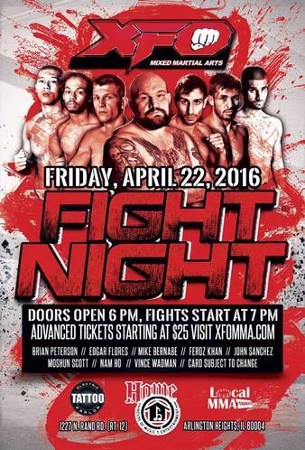 Bryan Harris vs. Skylar Hayes, XFO | MMA Bout | Tapology