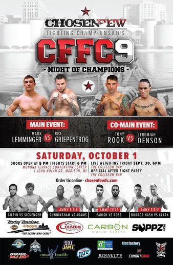 Chosen Few FC 9 | MMA Event | Tapology
