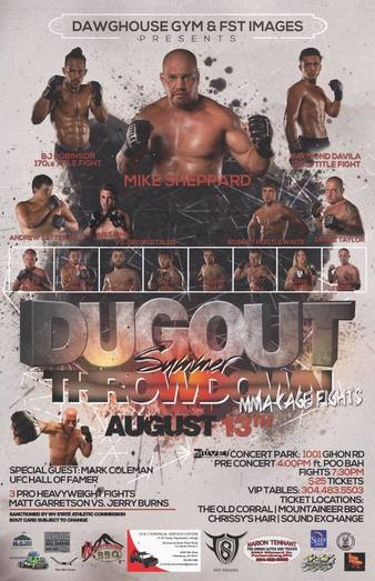 George Oiler vs. Wes Sims, Dugout Summer Throwdown | MMA Bout | Tapology