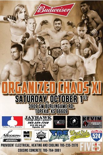 Shane Hutchinson vs. Jake Thompson, Organized Chaos 11 | MMA Bout ...