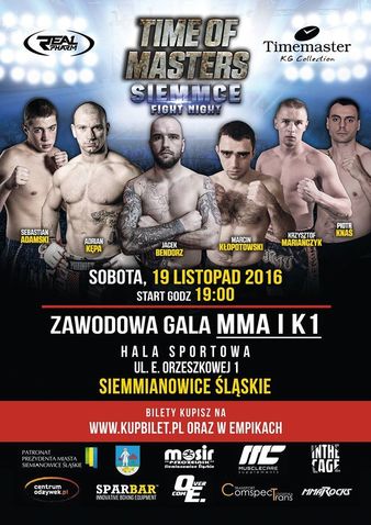 Time of Masters: Siemmce Fight Night | MMA & Kickboxing Event | Tapology
