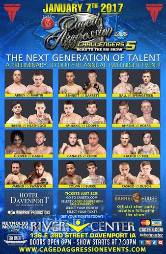 Adnan Mujakic vs. Brandt Cooper, Caged Aggression Challengers 5 | MMA ...