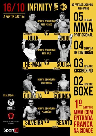 Douglas Felipe vs. Luciano Linhares II, Infinity MMA 1 | MMA Bout ...