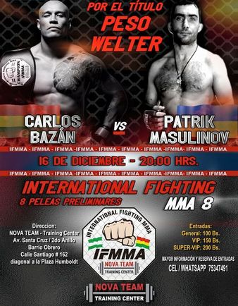 International Fighting MMA 8 | MMA Event | Tapology