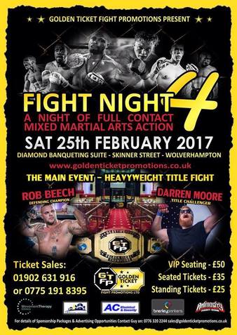 Golden Ticket Fight Promotions: Fight Night 4 | MMA Event | Tapology