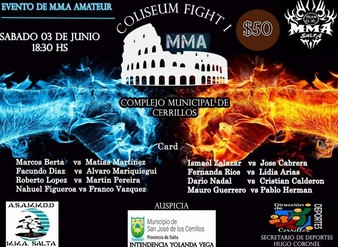Coliseum Fight 1 | MMA Event | Tapology