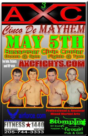 AXC 3: Cinco de Mayhem | MMA Event | Tapology