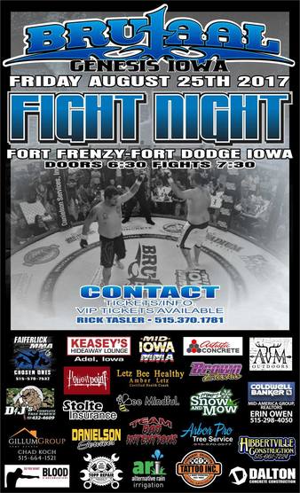 Amon Langford vs. Josiah Oppman, Brutaal Genesis Fight Night | MMA Bout ...