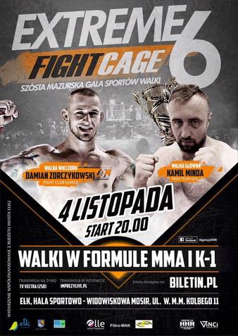 Adam Biegański vs. Piotr Walawski, Extreme Fight Cage 6 | MMA Bout ...