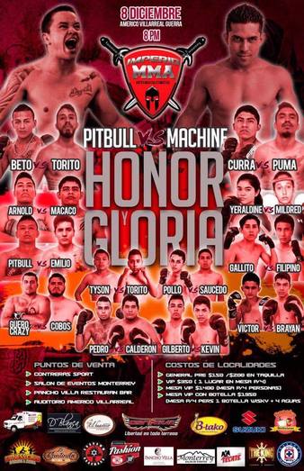 Antonio Bautista vs. Christian Cerda, Imperio MMA 8 | MMA Bout | Tapology