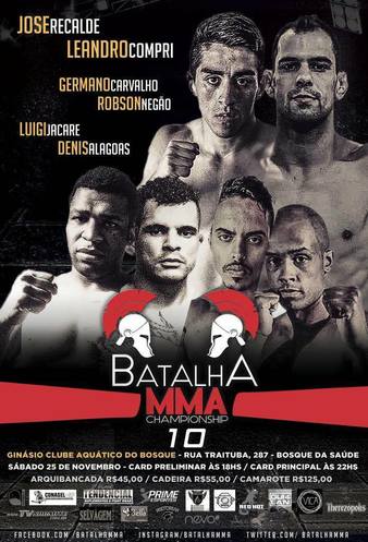 Batalha MMA 10: Marreta vs. Compri | MMA Event | Tapology