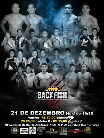 Paula Farias vs. Ednara Silva, Back Fish MMA 2 | MMA Bout | Tapology