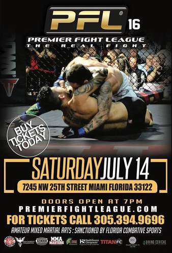 Thad Jean vs. Roman Faraldo, Premier Fight League 16 | MMA Bout | Tapology