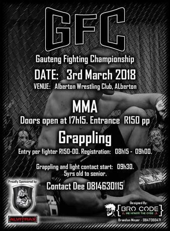 Gauteng FC | MMA Event | Tapology