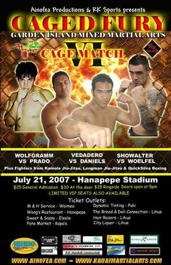 Kauai Cage Match 6: Caged Fury | MMA & Kickboxing Event | Tapology
