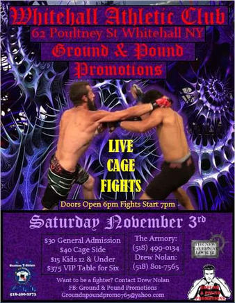 Tyler Jennings vs. Ray Westfall, Whitehall Athletic Club | MMA Bout ...